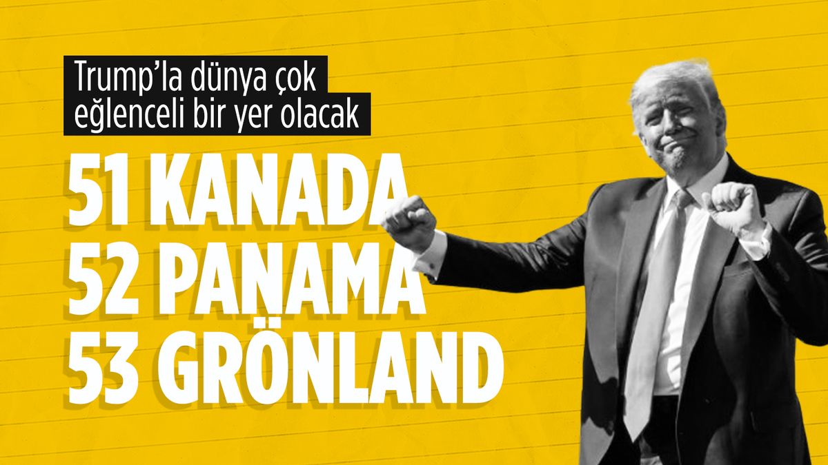 Donald Trump'tan 51. eyalet Kanada çıkışı