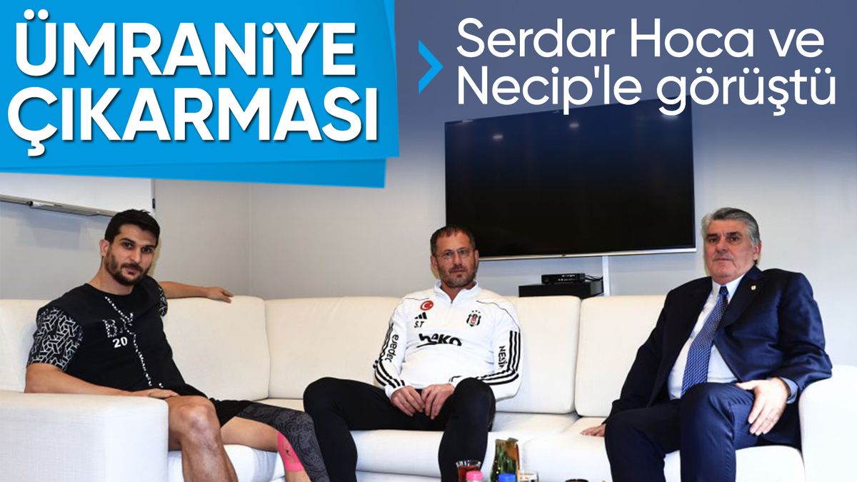 Serdal Adalı, Rizespor maçı öncesi takıma başarılar diledi