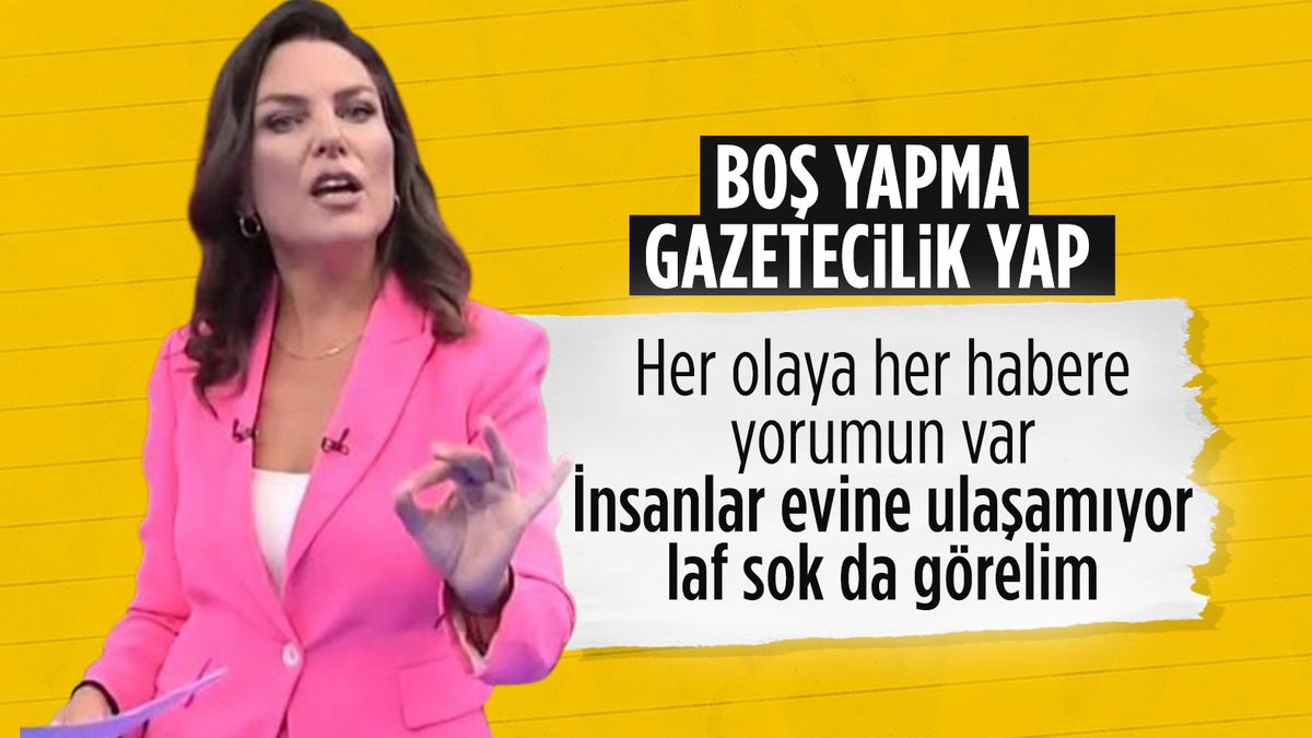 Ece Üner’in yorum yapamadığı haber: İstanbul’da kar hayatı durdurdu