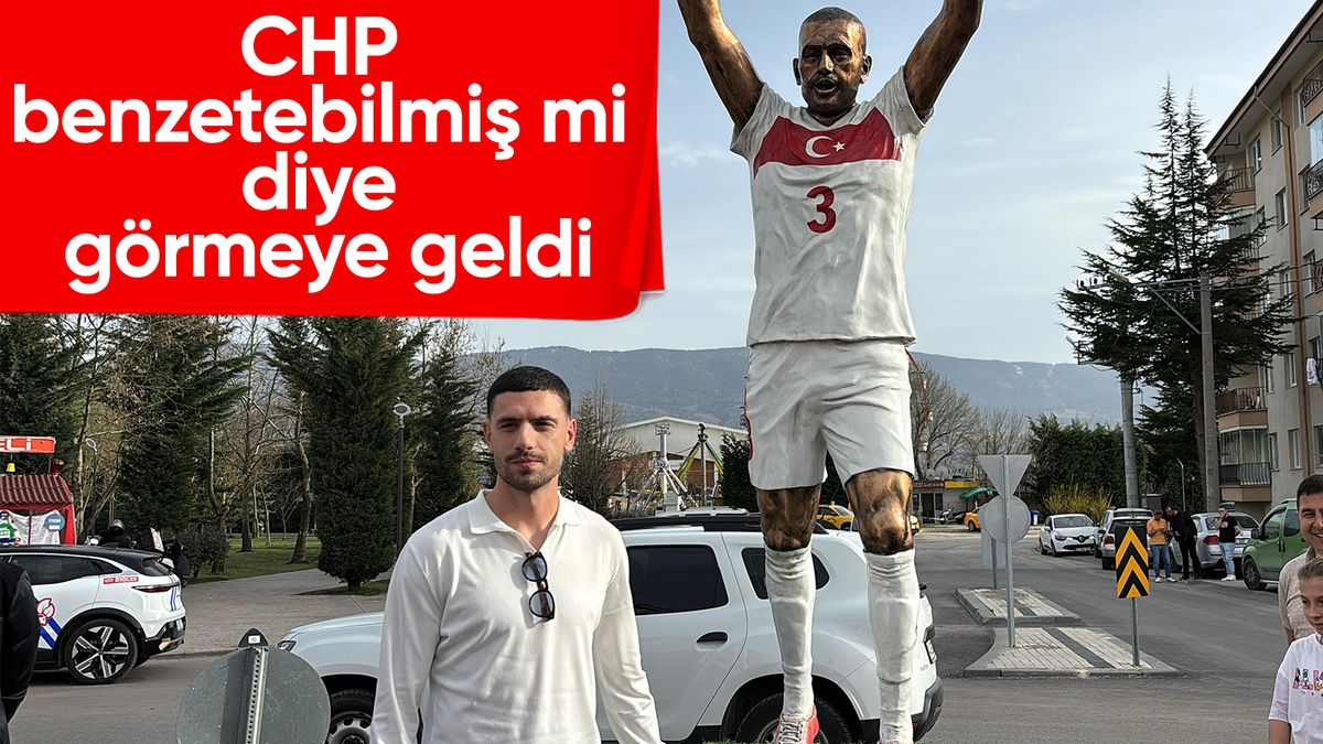 Merih Demiral, Bolu’daki 'Bozkurt' heykelini ziyaret etti