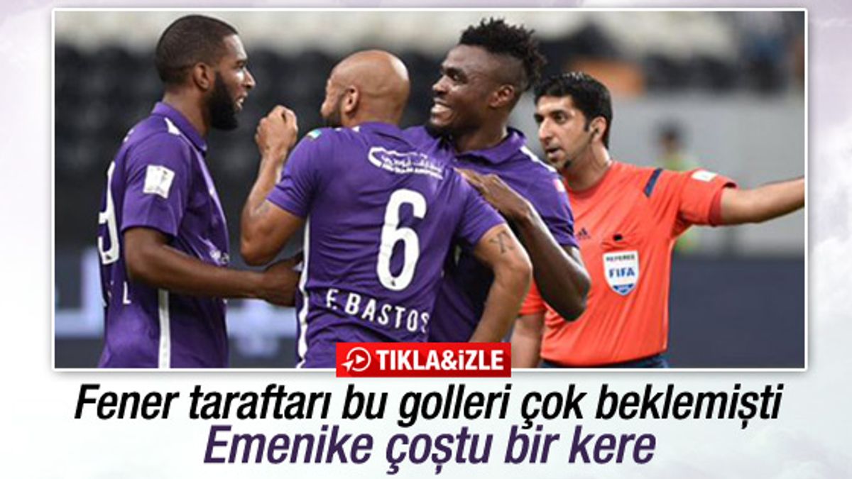 Emenike attı Al Ain kazandı - İZLE