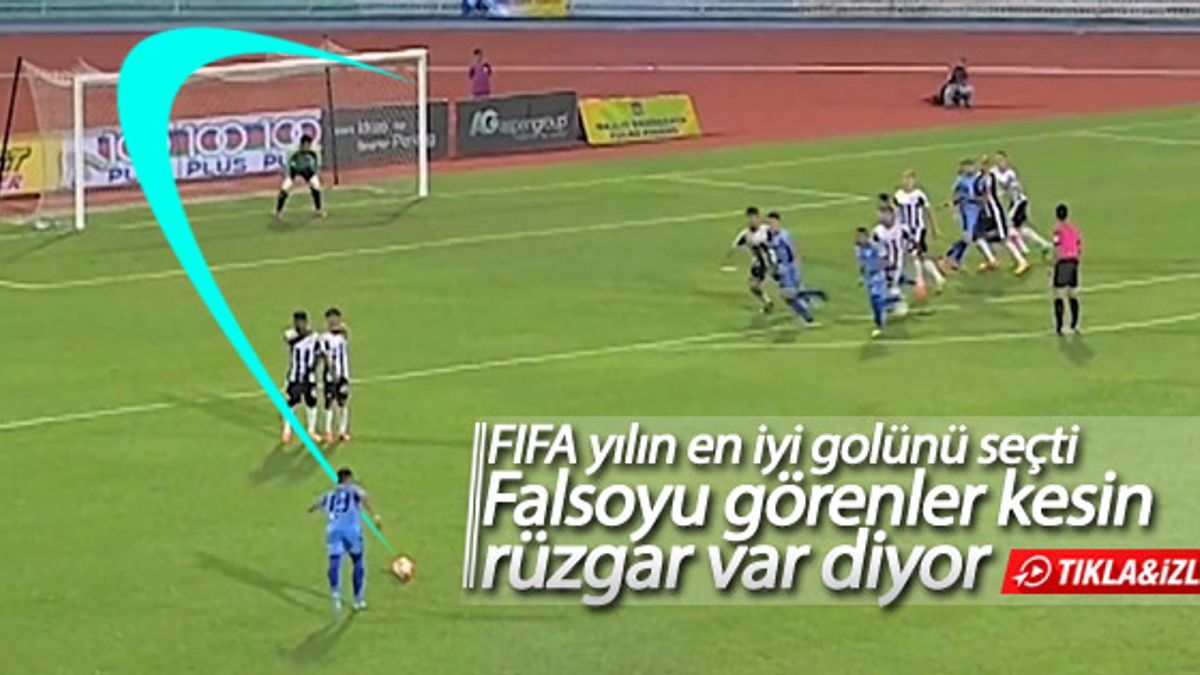 FIFA 2016 Puskas ödülünü Faiz Subri kazandı - İZLE