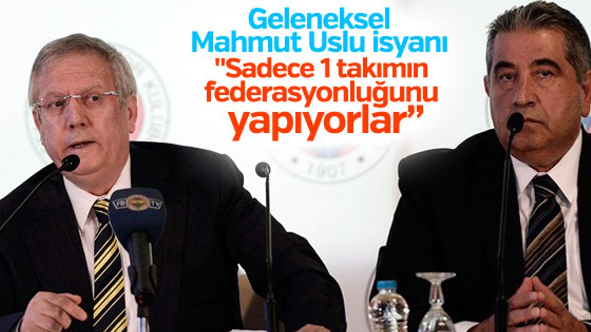 Mahmut Uslu: 1 takımın değil herkesin federasyonu olun