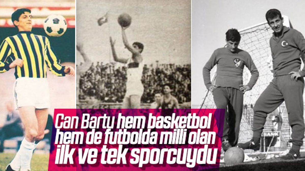 Bir spor efsanesi Can Bartu