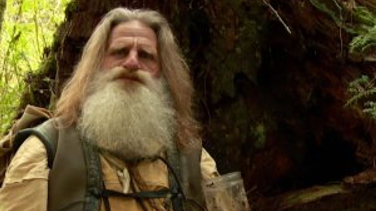 Mick Dodge 25 yıldır ağaç kovuğunda yaşıyor
