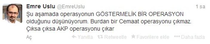 Önder Aytaç ve Emre Uslu aynı tweet'i attı
