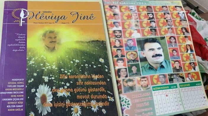 Manisa'da HDP binalarında PKK takvimi