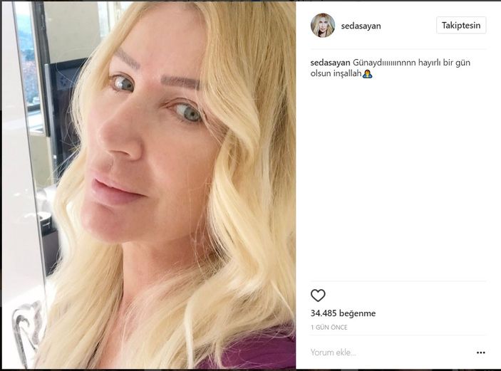 Seda Sayan'ın günaydın fotoğrafları