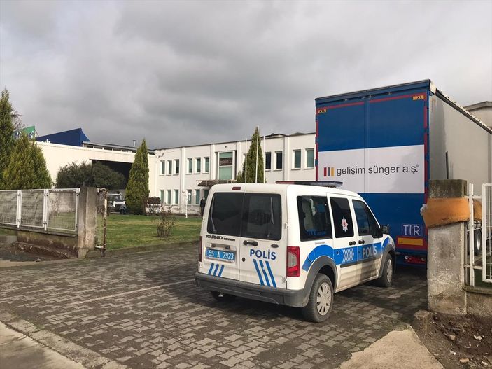 Samsun'da halatı kopan vinç kolu can aldı Samsun'da halatı kopan vinç kolu can aldı