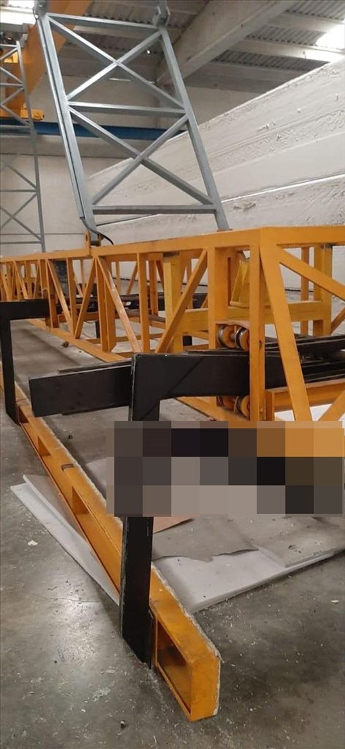 Samsun'da halatı kopan vinç kolu can aldı Samsun'da halatı kopan vinç kolu can aldı