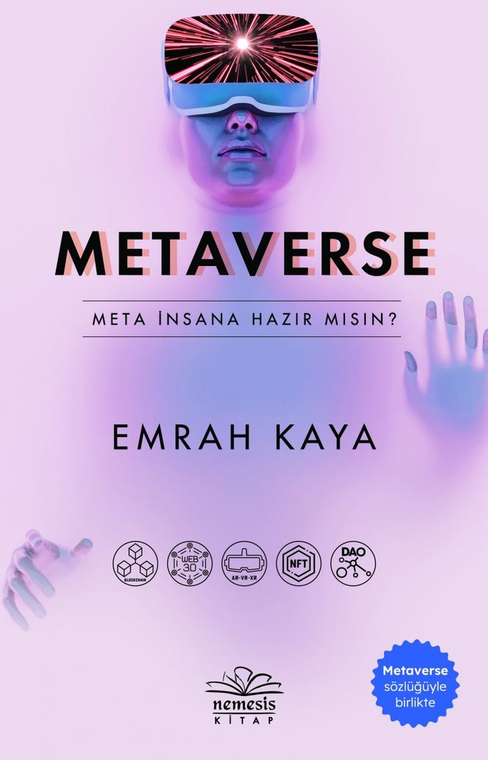 Emrah Kaya'nın Metaverse hakkında bütün bilinmeyenleri anlatan kitabı