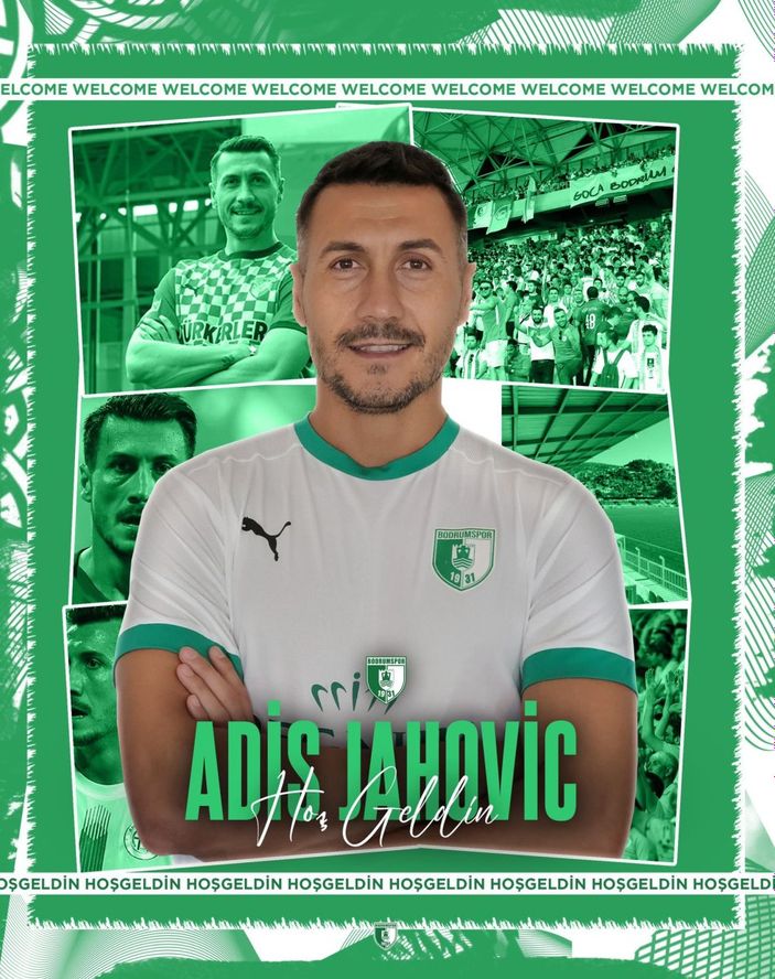 Adis Jahovic resmen Bodrumspor'da