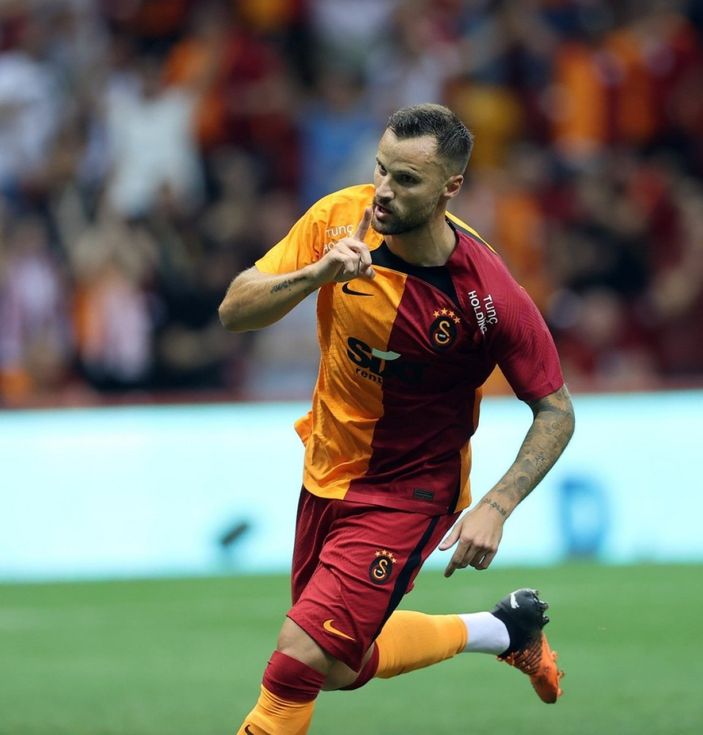 Haris Seferovic, Galatasaray formasıyla ikinci golünü attı