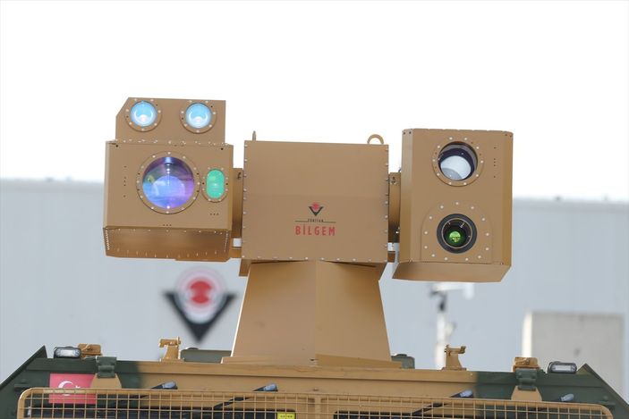 Jandarma Araca Monte Milli Lazer Sistemi tanıtıldı