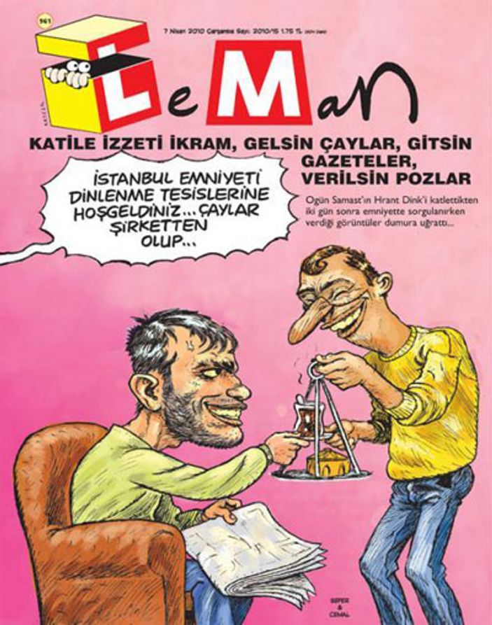 Leman'dan iki kapak birden