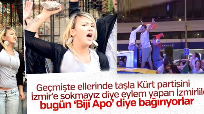 CHP'nin kalesinde 'Biji serok Apo' kutlamaları