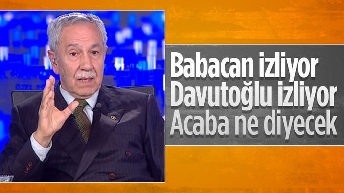Bülent Arınç'tan Ali Babacan ve Ahmet Davutoğlu yorumu Bülent Arınç'tan Ali Babacan ve Ahmet Davutoğlu yorumu