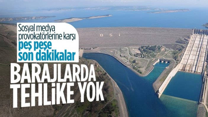 Vahit Kirişçi: Hiçbir tesiste baraj güvenliği tehlikesi yok