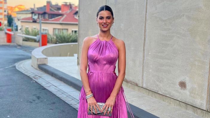 Nazlı Sabancı'nın hamilelik stili