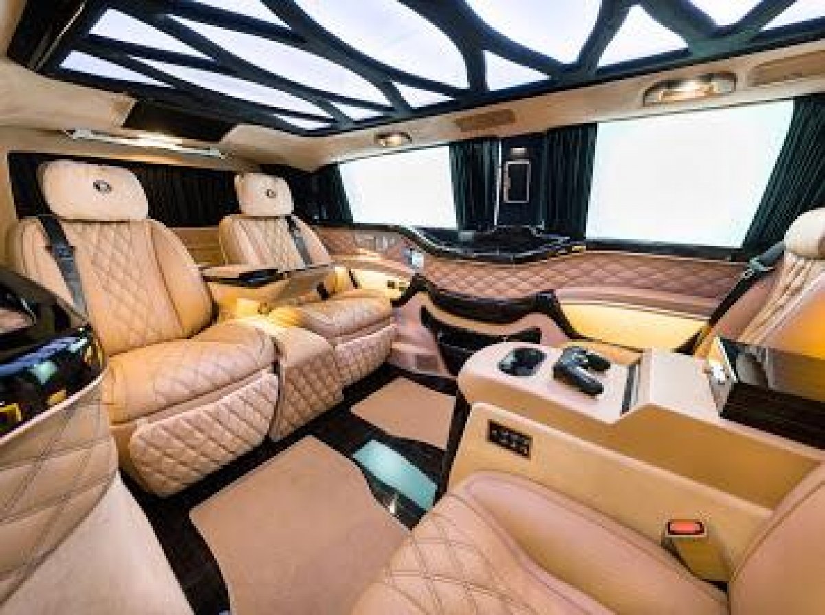 Ertex Auto Dizayn'dan havayı temizleyen VIP minibüs