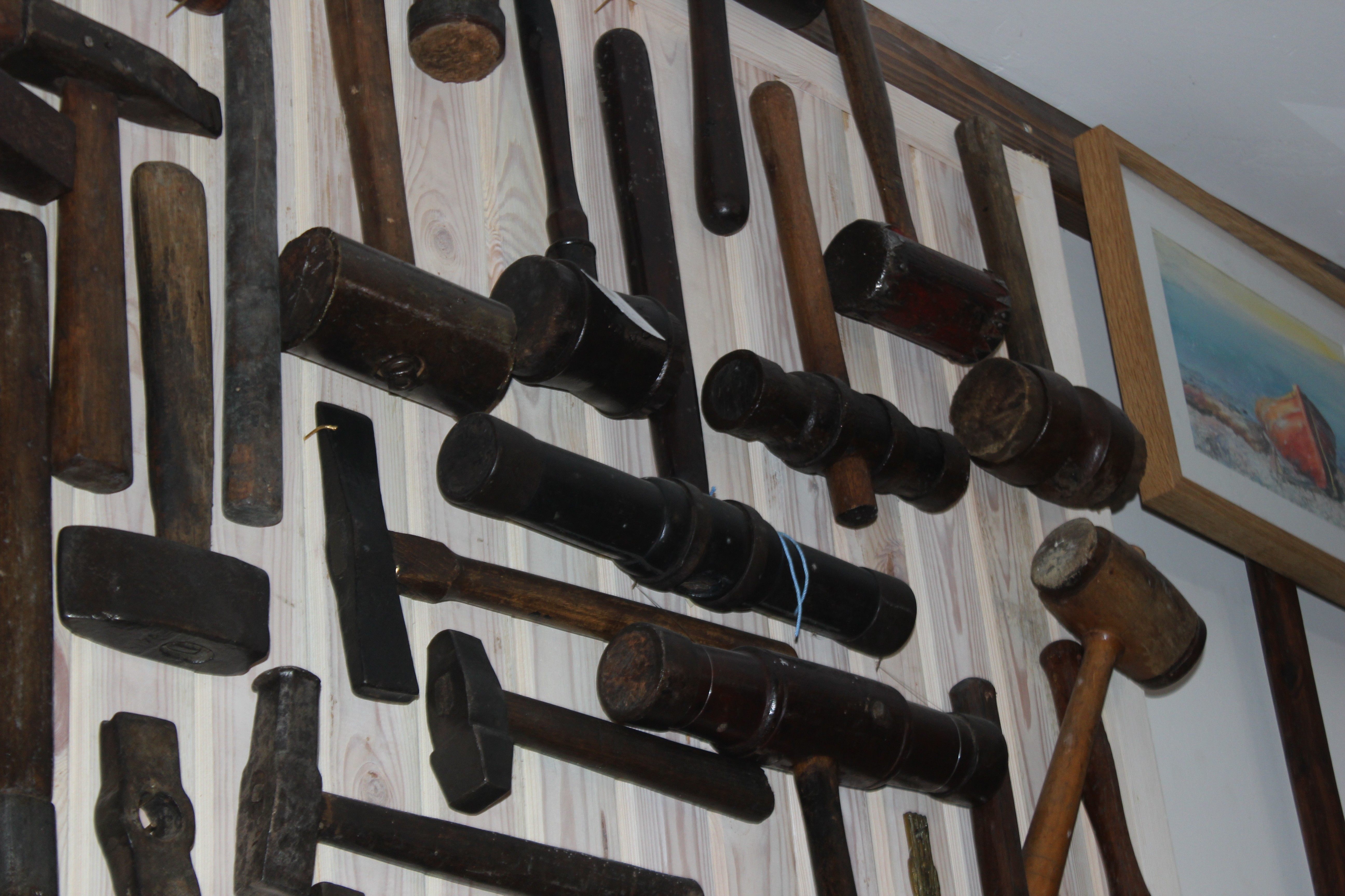 Türkiye'nin ilk çekiç koleksiyonuna sahip