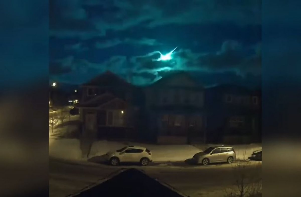 Meteor seen in Canada causes panic – Kimdeyir