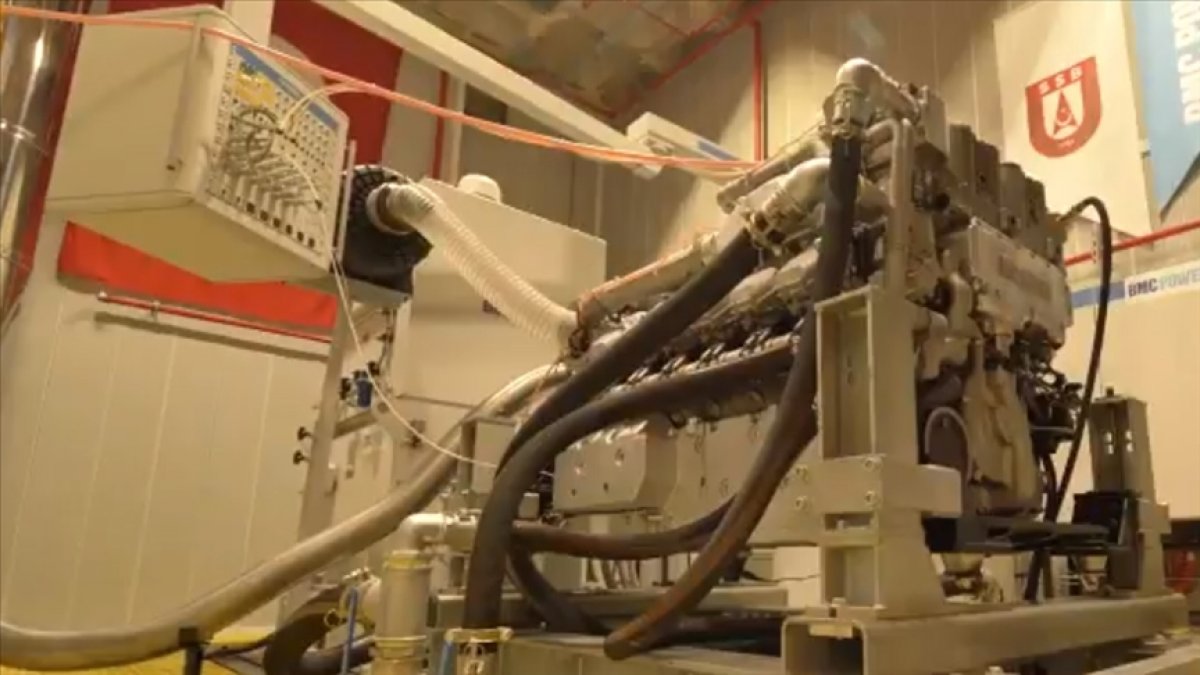 BATU, the domestic engine developed for the ALTAY tank, was fired for ...