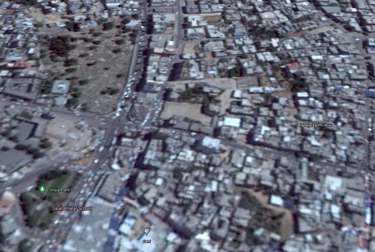 Google Maps shows Gaza blurry – Kimdeyir