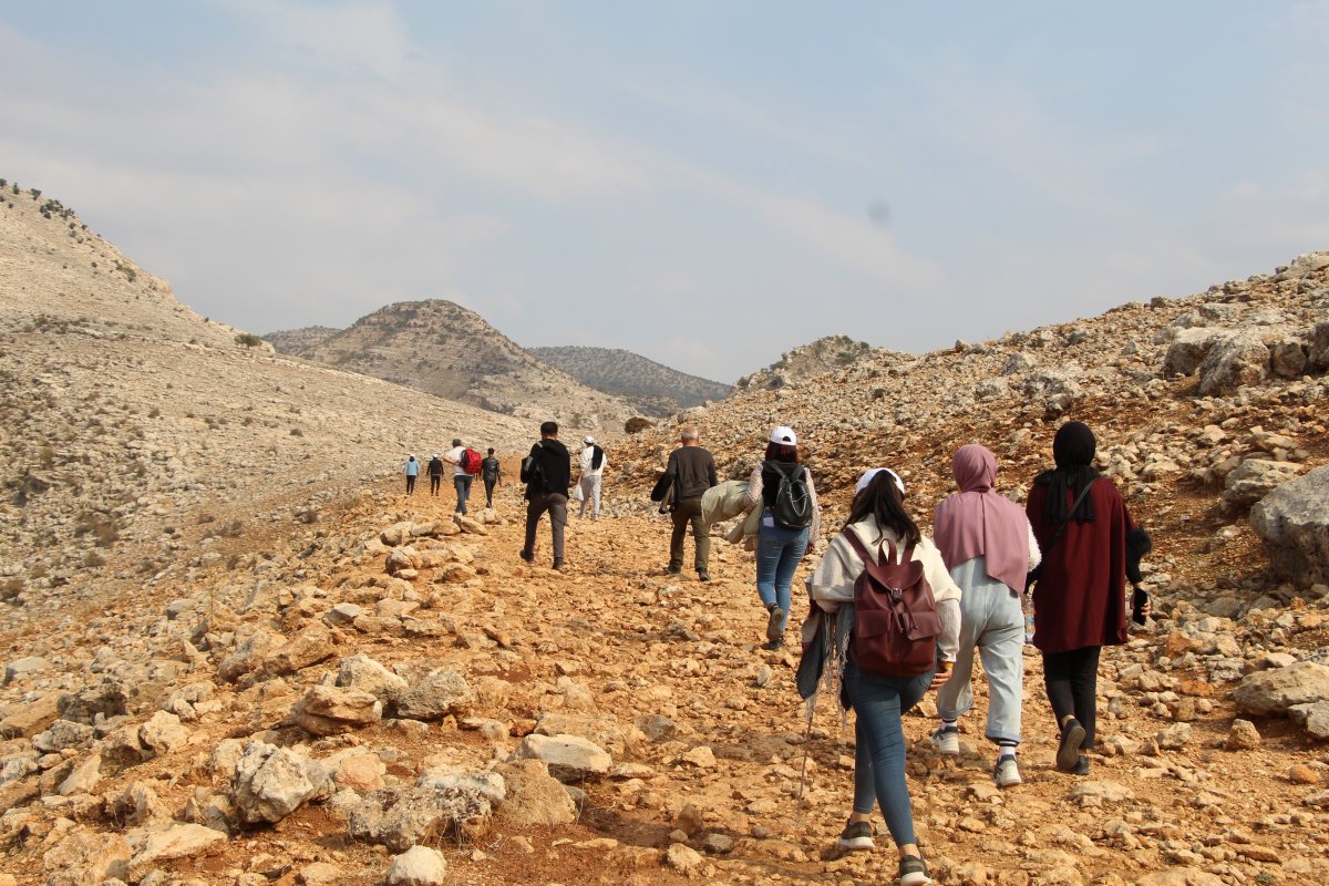 Gabar Dağı'nda doğa yürüyüşü etkinliği düzenlendi