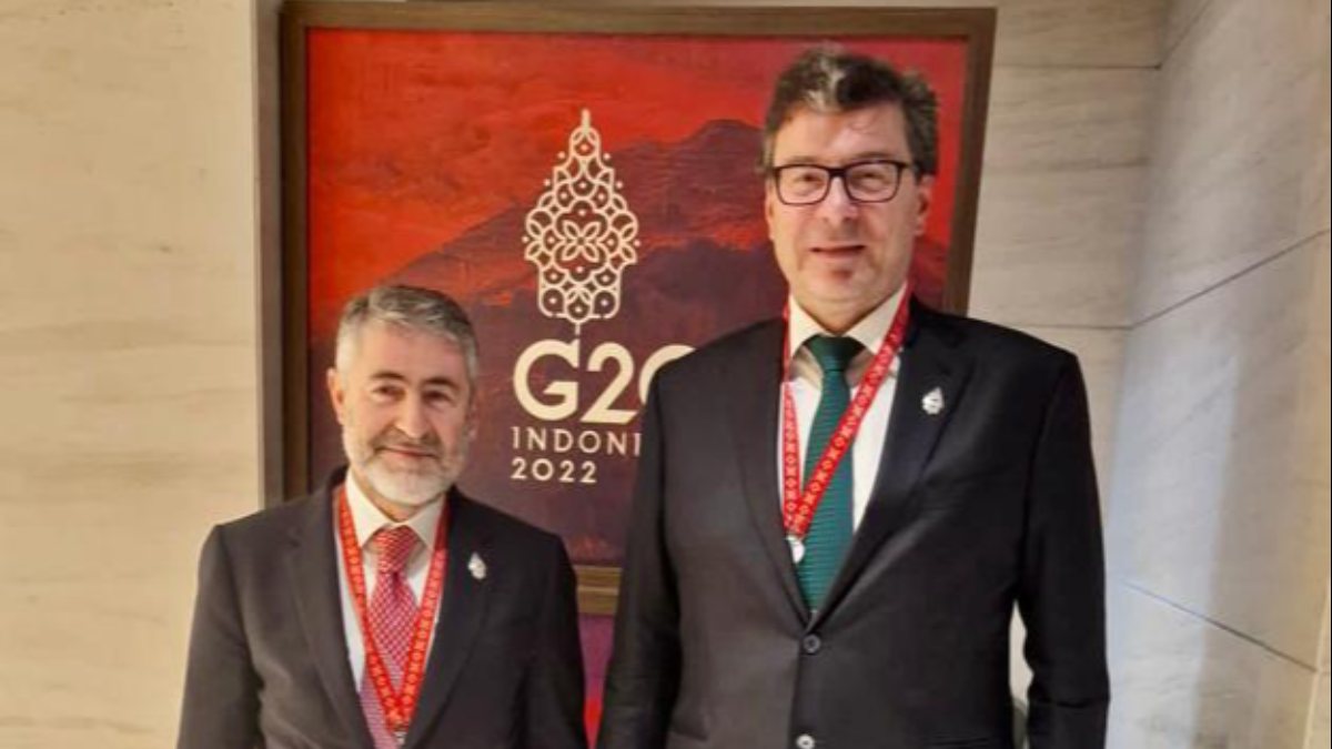 Nureddin Nebati, G20 Liderler Zirvesinde ikili temaslar kurdu