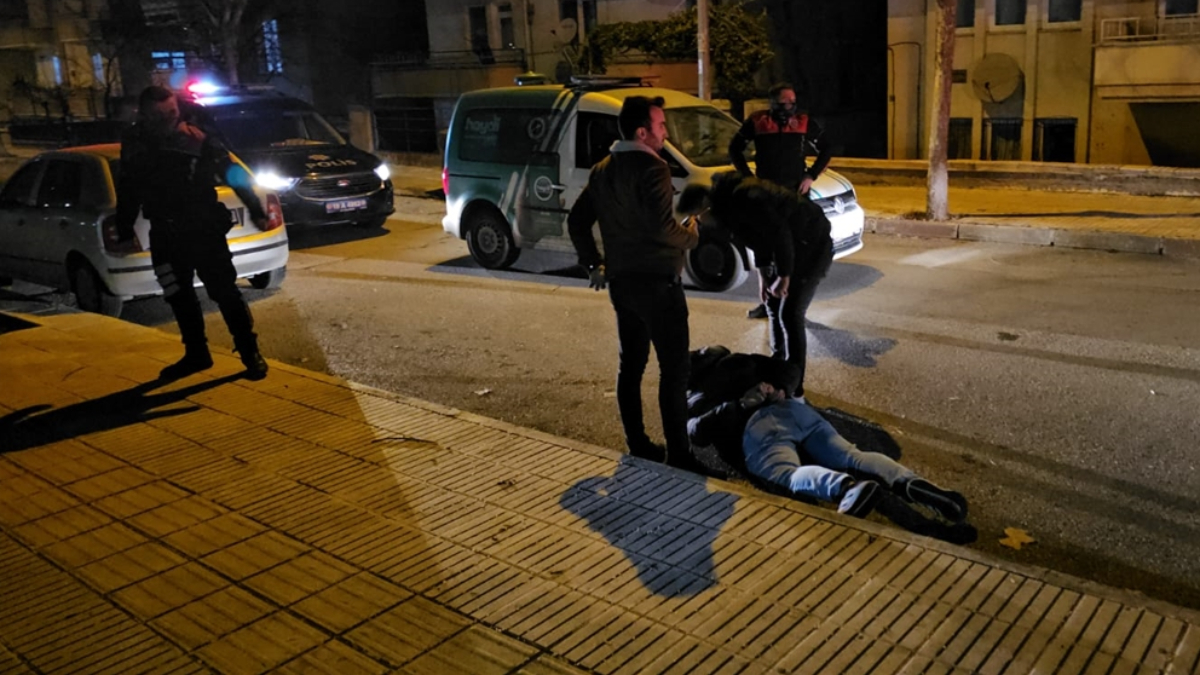 Çorum'da dur ihtarına uymayarak kaçan şüpheliler yakalandı