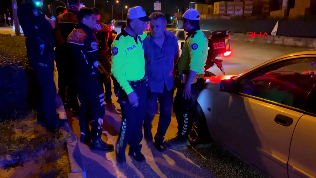 Bursa'da 'dur' ihtarından kaçan alkollü sürücüye 25 bin TL ceza