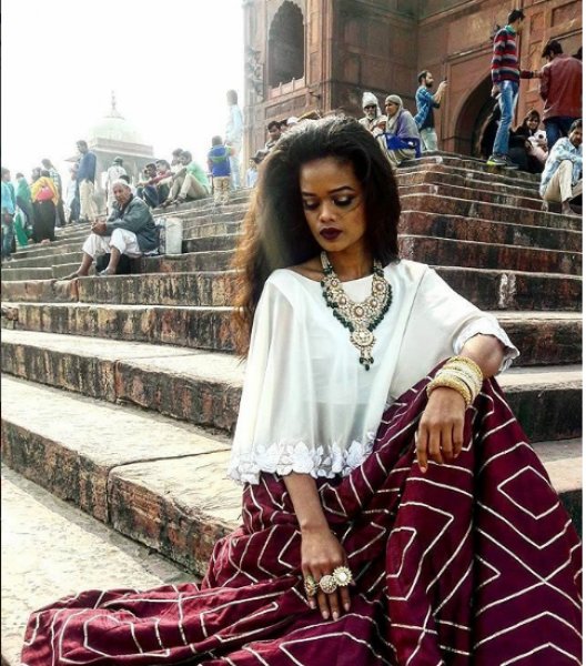 Hint model Renee Kujur'un Rihanna'ya olan benzerliği