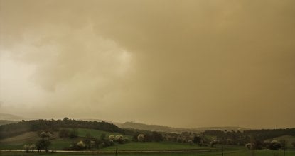 Afrika'dan gelen toz bulutu İstanbul'u çamura buladı | Ensonhaber