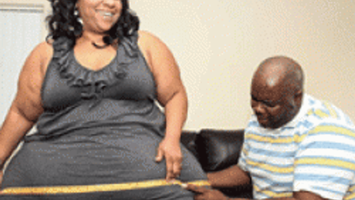 Dünyanın en büyük kalçası ABD'li Mikel Ruffinelli'nin