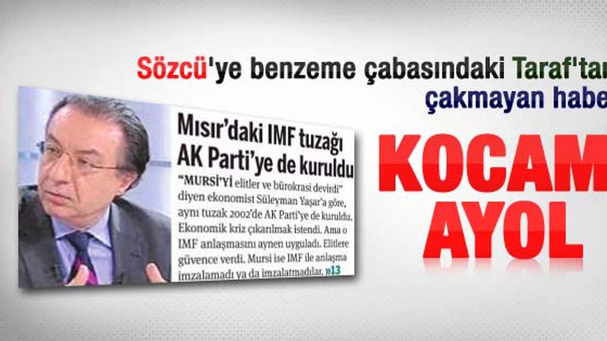 Taraf'taki Süleyman Yaşar haberindeki ayrıntı