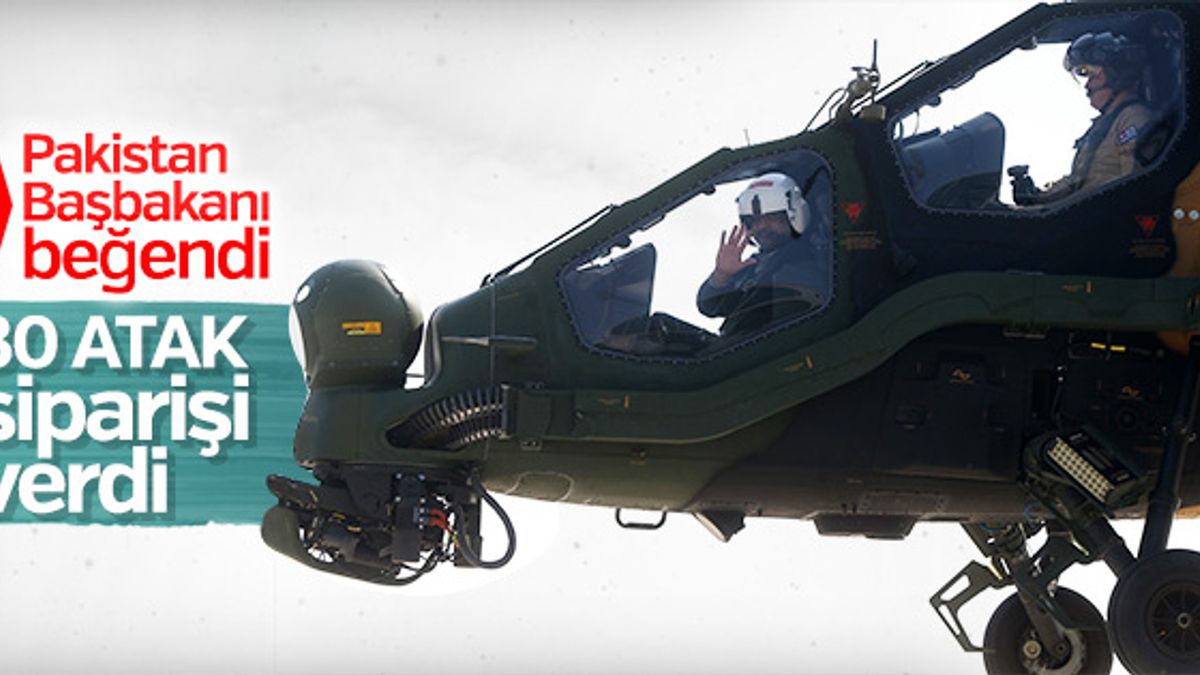 Türkiye'den Pakistan'a 30 ATAK