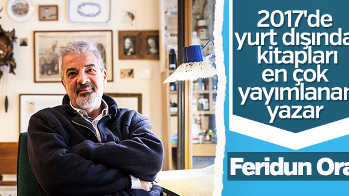 Yurt dışında kitapları en çok yayımlanan yazar: Feridun Oral