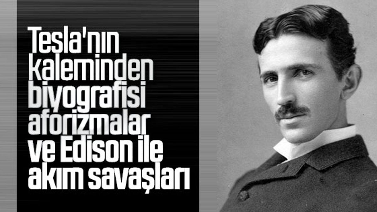 Elektrik tutkunu mucit Tesla’nın kitapları