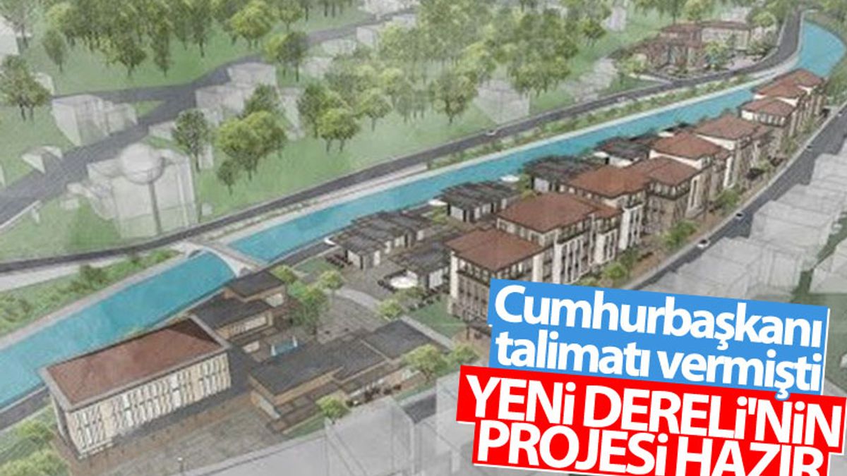 Dereli'de yapılacak konutların fotoğrafları paylaşıldı