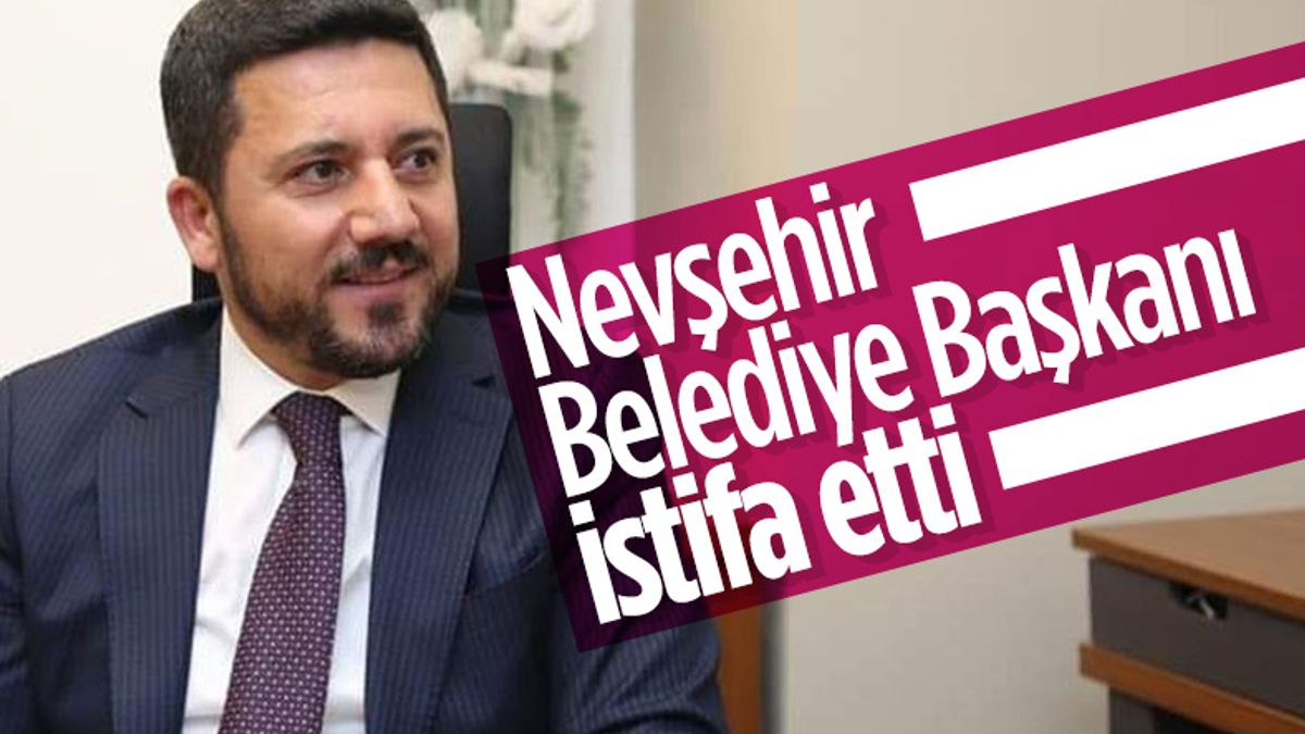Nevşehir Belediye Başkanı Rasim Arı, istifa etti