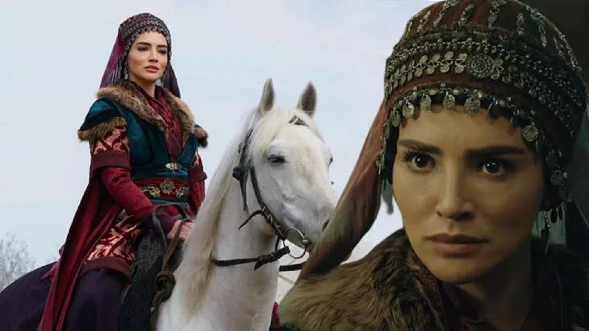 Kuruluş Osman'ın Selvi Hatun'u dekolteli pozları ve dupduru ...