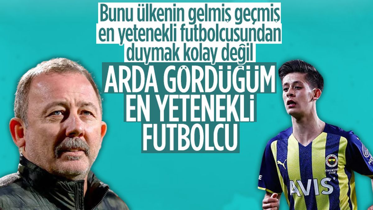 Sergen Yalçın: Arda Güler gördüğüm en yetenekli yerli futbolcu