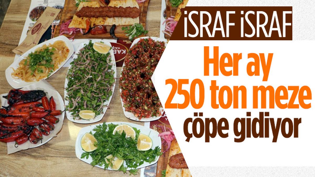 Adana'da kebap mezeleri tartışılıyor