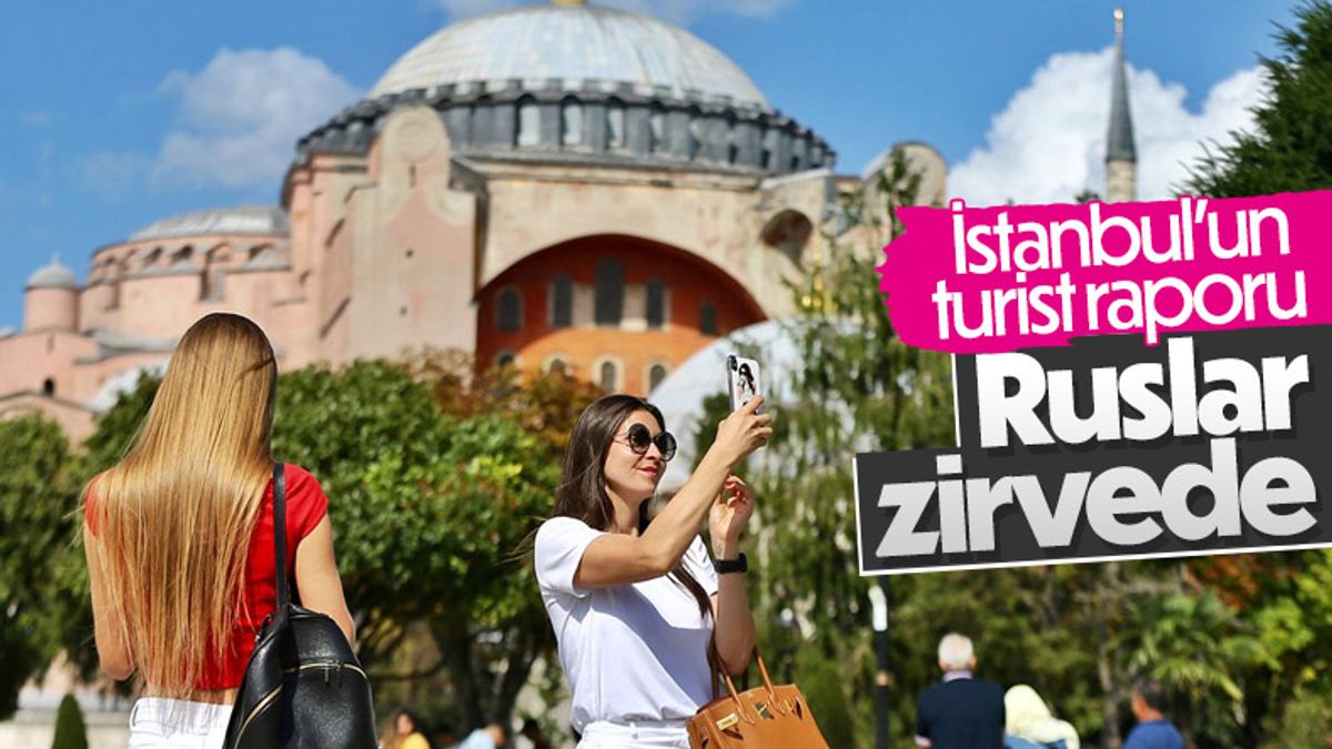İstanbul'a 10 ayda gelen turist sayısı 13 milyonu aştı