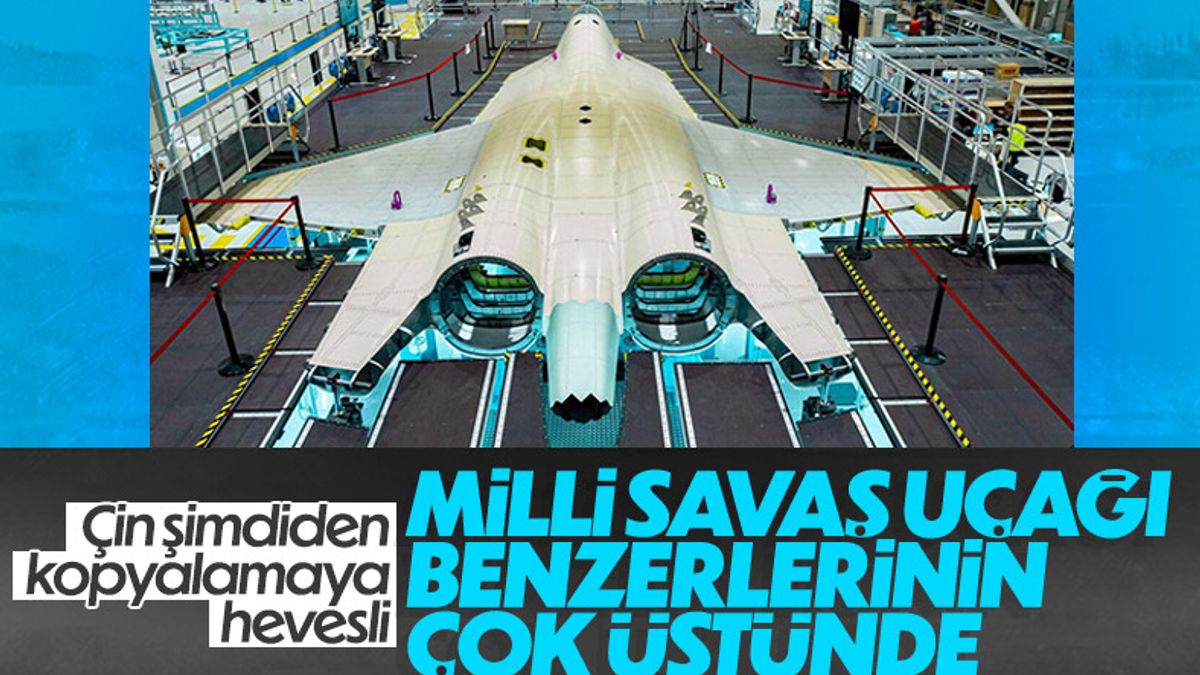 Milli Muharip Uçak Çin basınında: Benzerlerinin çok üstünde