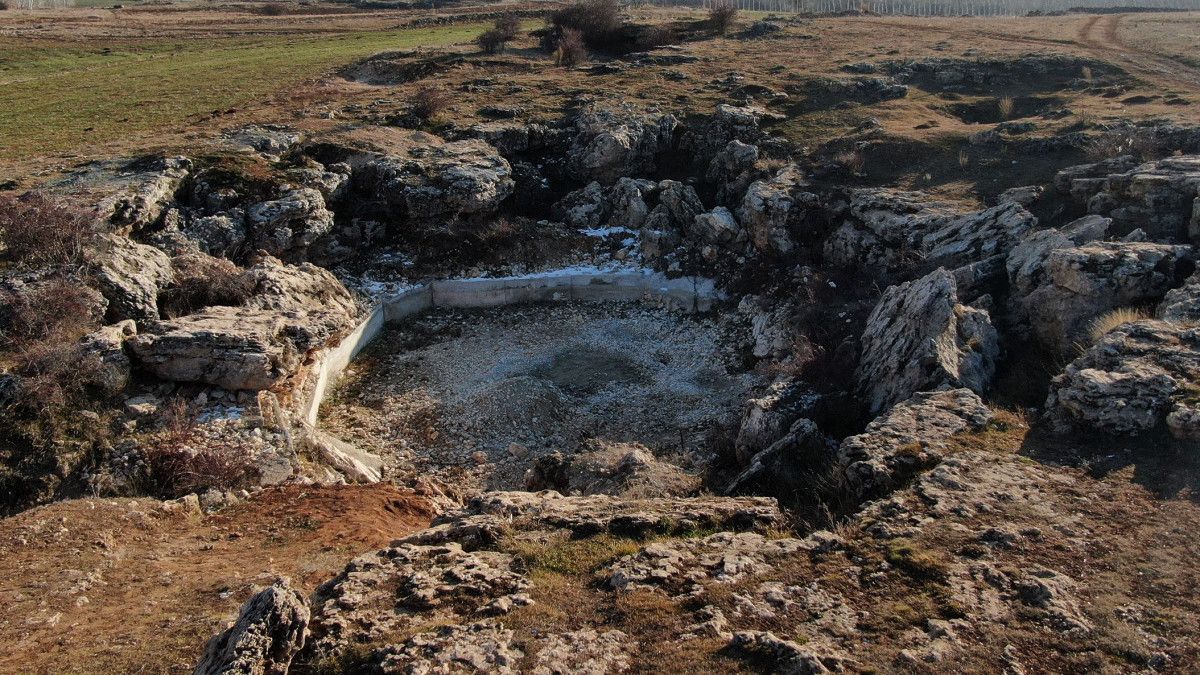 Sivas'ta Uyuz Gölü de kuraklık nedeniyle kurudu