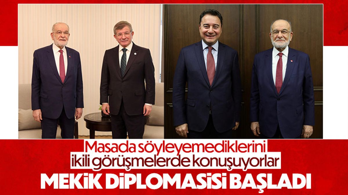 Temel Karamollaoğlu, Ahmet Davutoğlu ve Ali Babacan ile görüştü