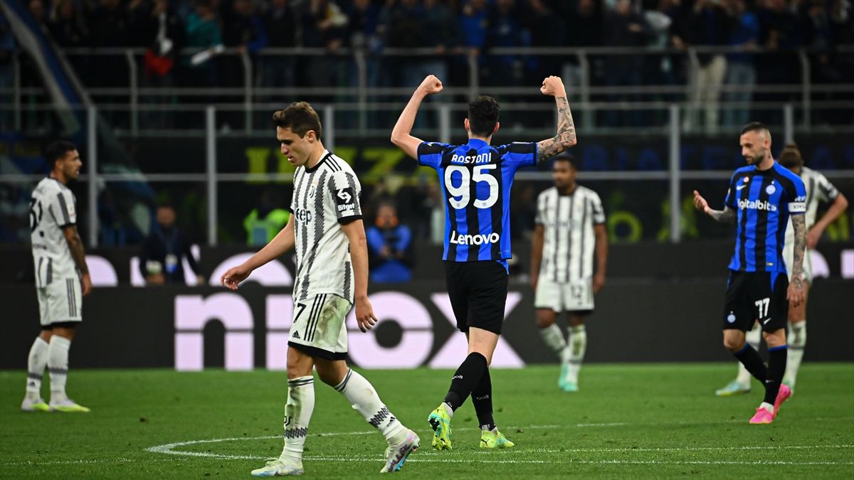 Juventus'u yenen Inter final biletini kaptı