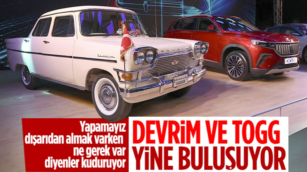 Devrim ile Togg, bu kez Eskişehir'de birlikte sergilenecek